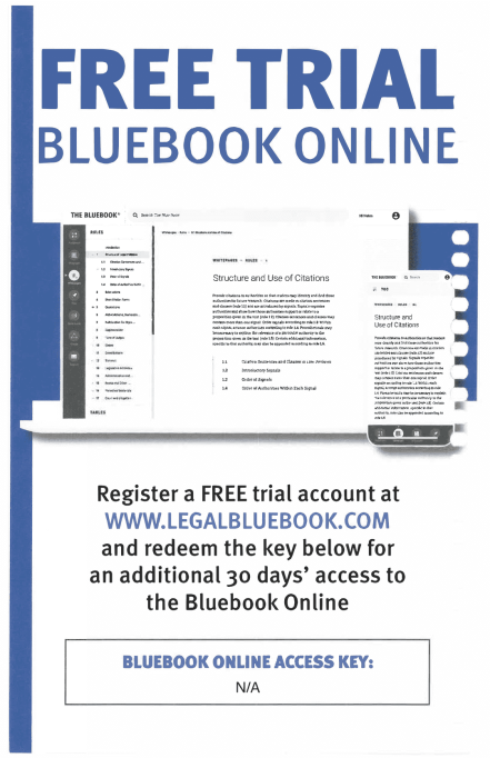 The Bluebook A Uniform System of Citation 21st Edition